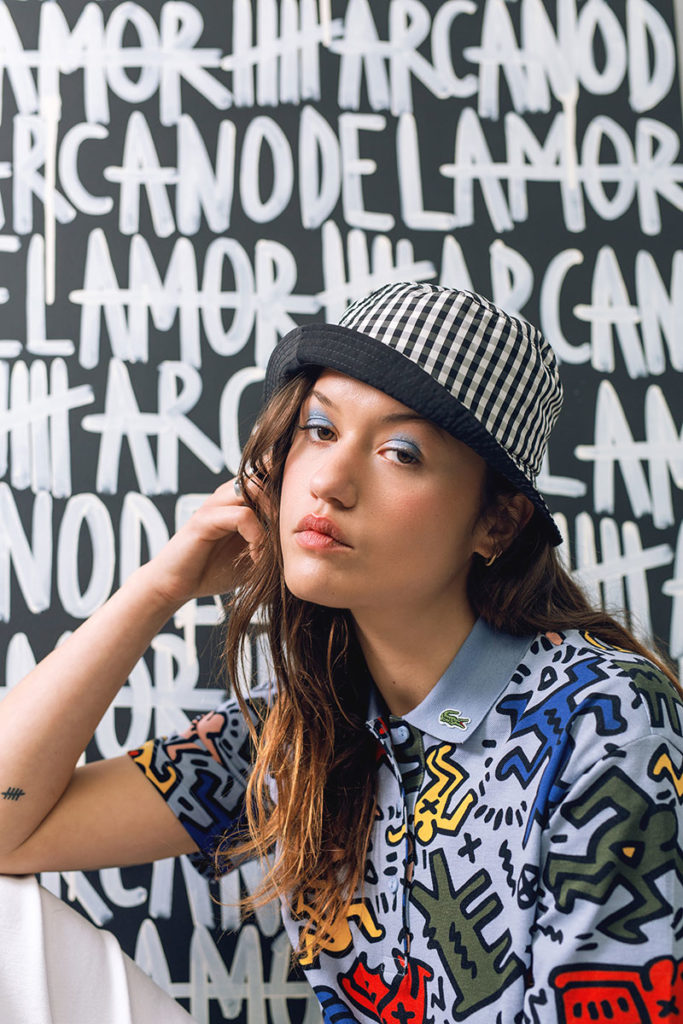 Rose Madone, pintora y mujer 2.0 con Lacoste x Keith Haring