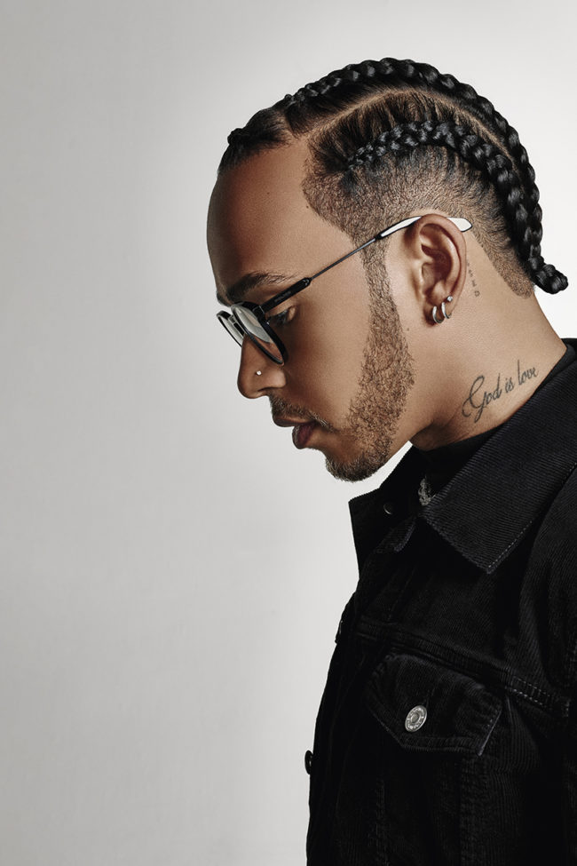 Police x Lewis Hamilton, las gafas de un piloto de Fórmula 1
