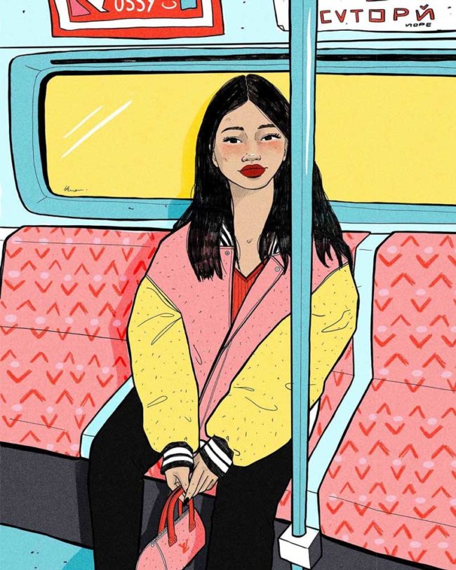 Be Fernández, la ilustradora que se inspira en la cultura urbana