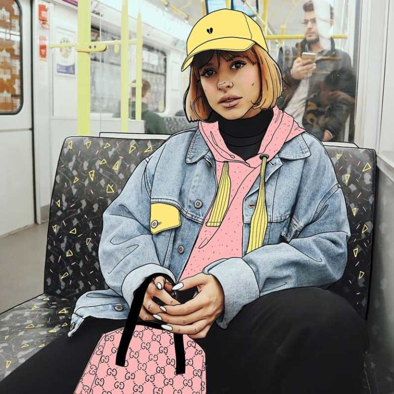 Be Fernández, la ilustradora que se inspira en la cultura urbana