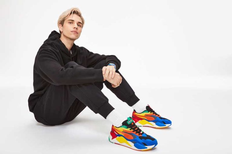 Puma x Rubik, un homenaje al famoso cubo de Rubik, icono pop