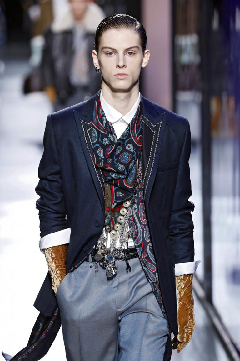 Dior Men FW20 una colección de Alta Costura masculina