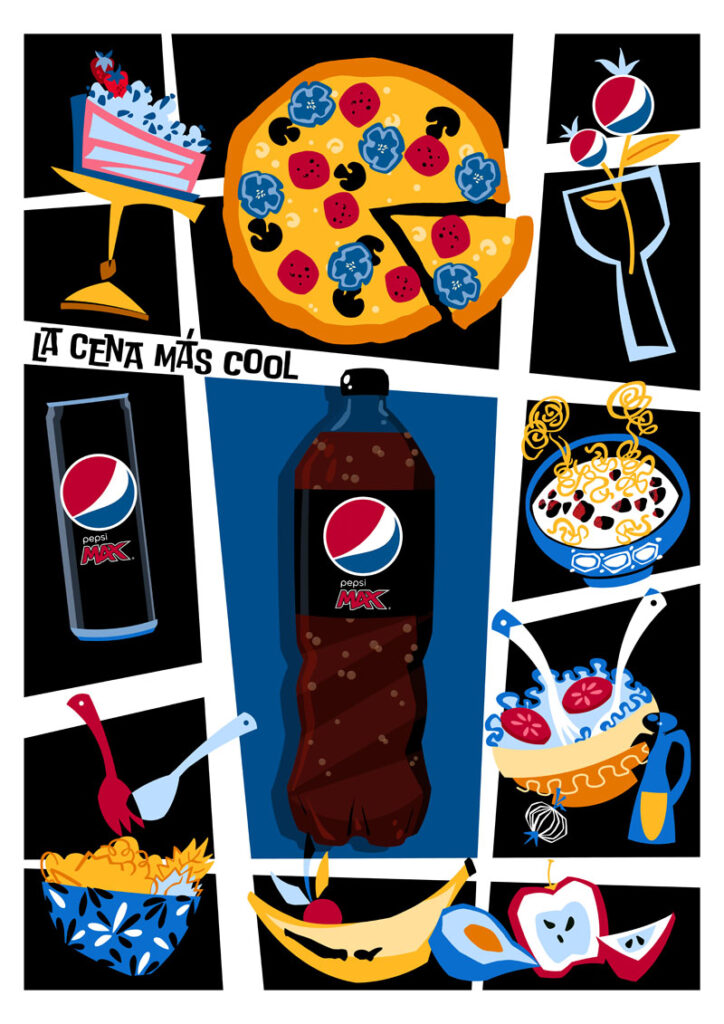 La nueva imagen de Pepsi Max, Abe The Ape y Manu Toro