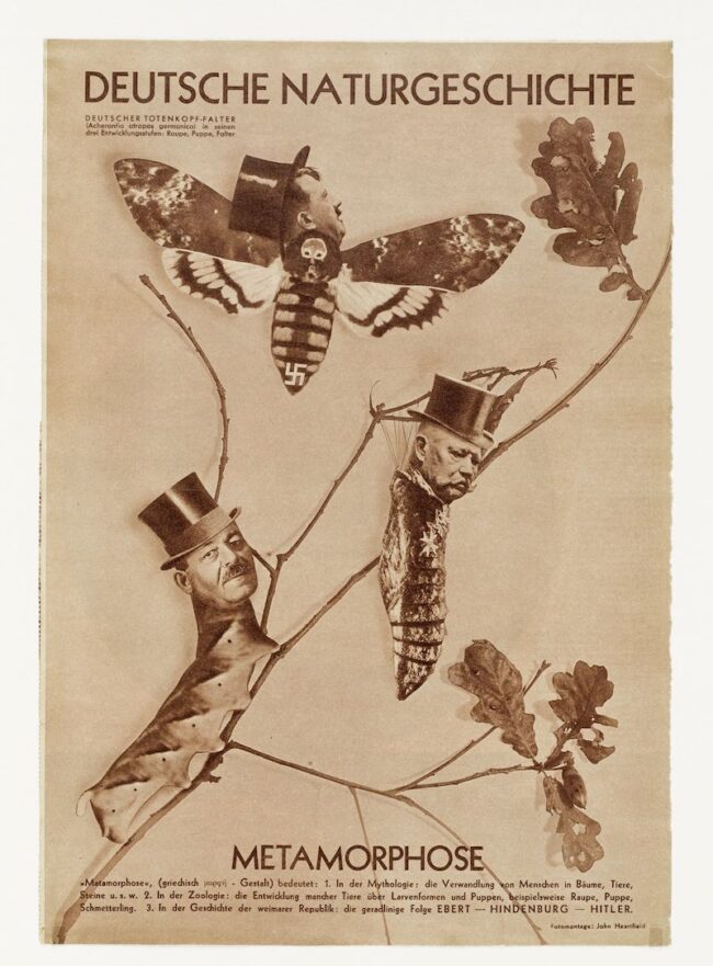 'Fotografía plus dinamita' expo del artista Dadá John Heartfield en Berlín
