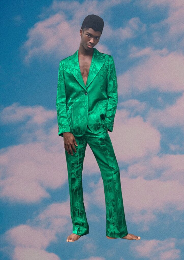 H&M Studio AW20 por el modelo y bailarín Alton Mason