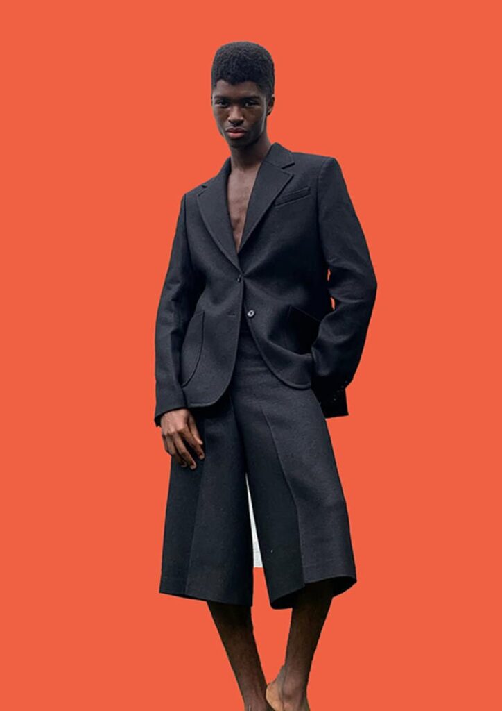 H&M Studio AW20 por el modelo y bailarín Alton Mason