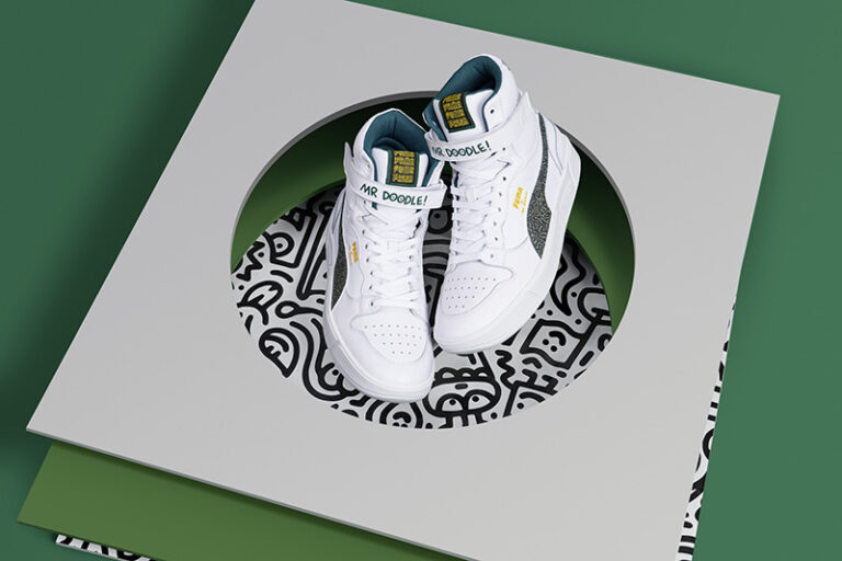 Puma x Mr Doodle, una colaboración cargada de creatividad