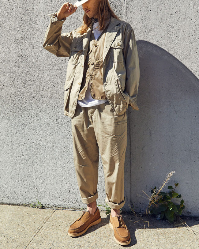 Sebago x Engineered Garments nos presentan los náuticos más cool