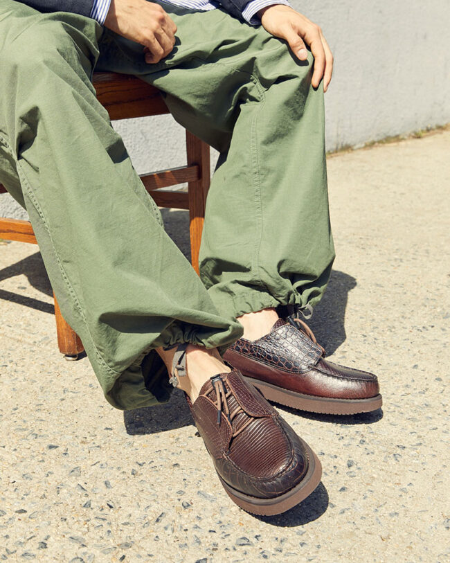 Sebago x Engineered Garments nos presentan los náuticos más cool
