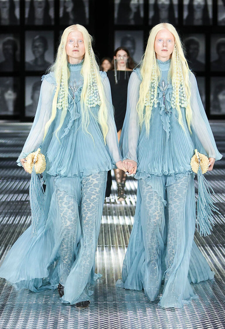 El desfile de Gucci Twinsburg SS23 en Milan Fashion Week