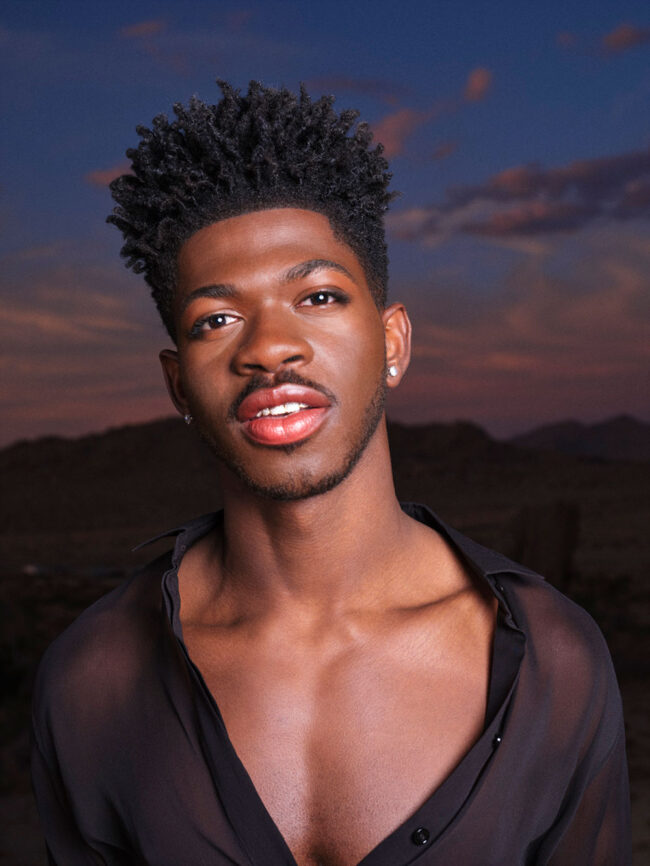 Lil Nas X es el famoso rapero gay estadounidense que se maquilla