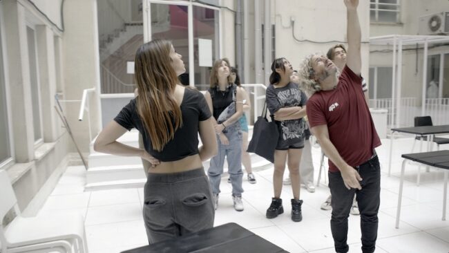 Legaho, mural gigante de Juan Díaz-Faes para la escuela TAI de Madrid