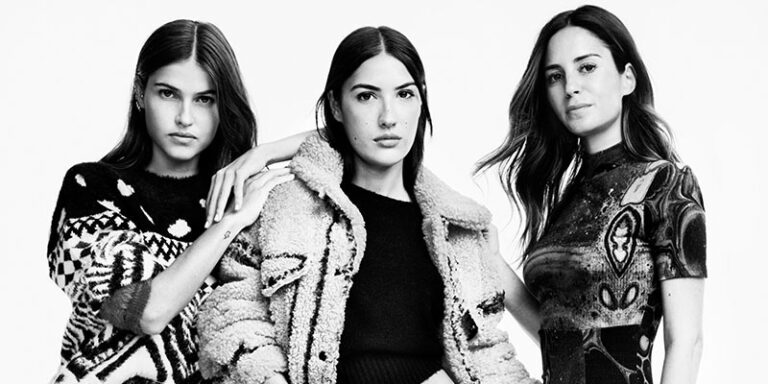 Desigual Winter 2022 x Gala González, Julieta Gracia y Patricia Manfield