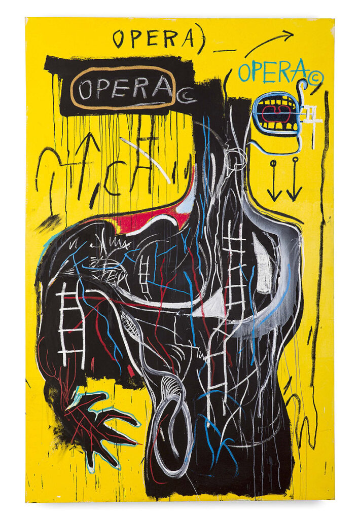 “Basquiat Soundtrack” exposición de Basquiat en París.