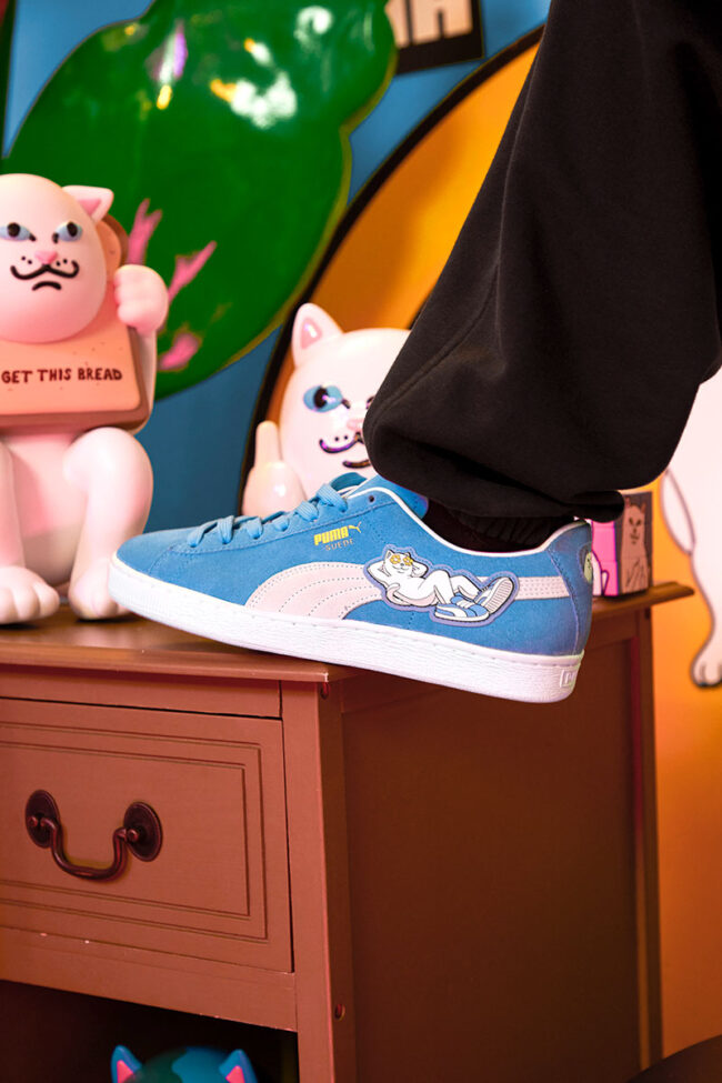 Puma X RIPNDIP juega con iconografía mítica y siluetas clásicas urbanas