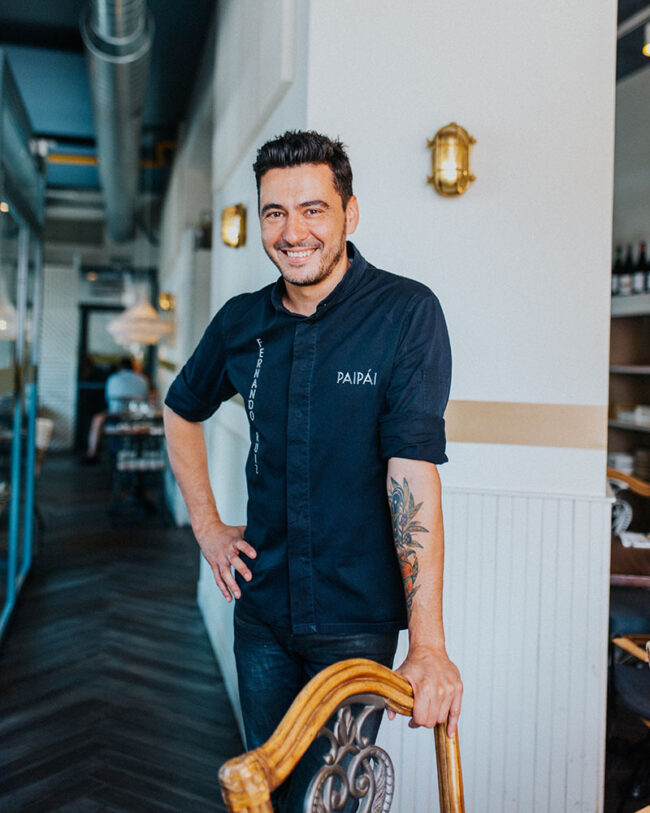 Ostinato es el nuevo y original restaurante del chef Fernando Ruiz