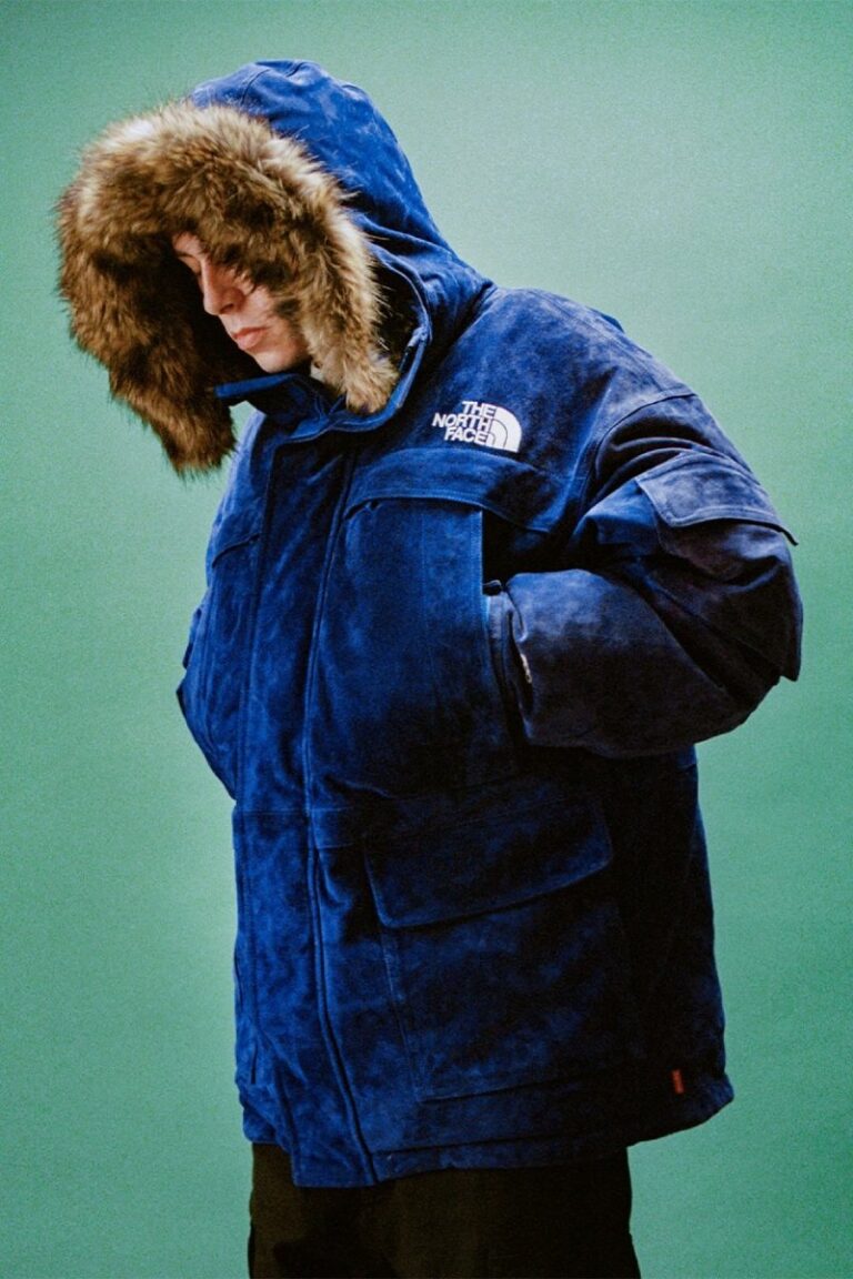 Supreme X The North Face FW23 y su impecable outerwear de ante