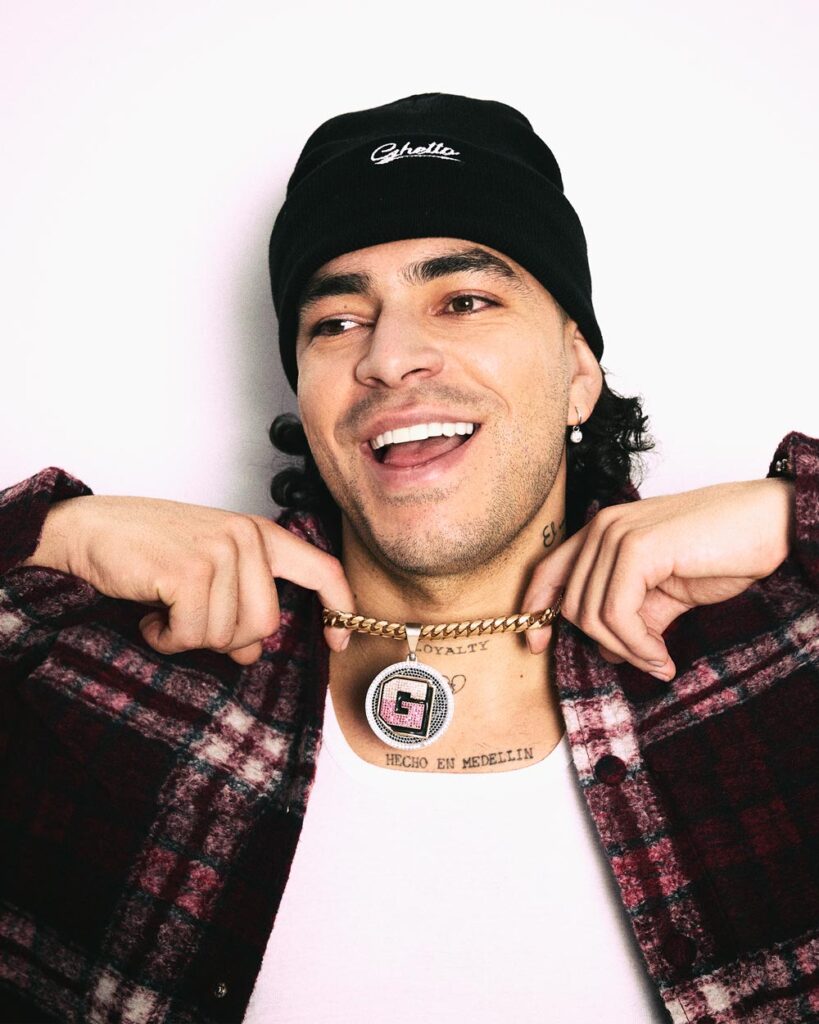 Ryan Castro es el cantante colombiano que presume de ser del guetto