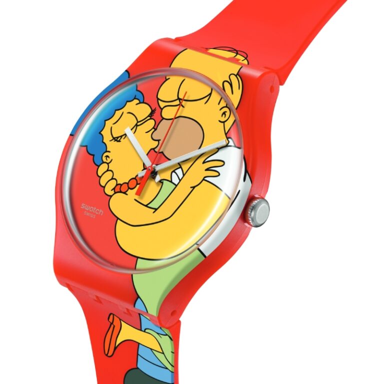 Swatch X Los Simpson San Valentín y sus relojes que nos enamoran
