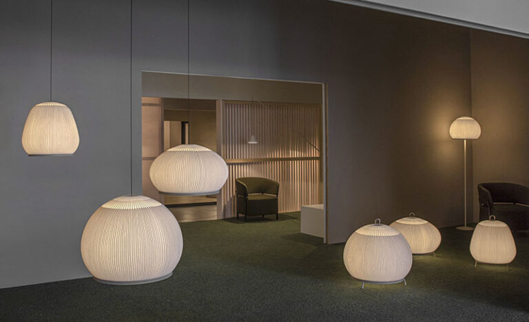 Meike Harde diseña Knit: la colección de luminarias para Vibia