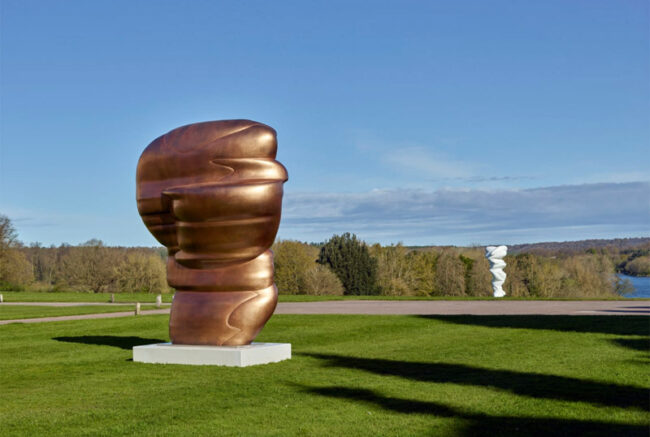 El escultor Tony Cragg presenta una exposición en Castle Howard.