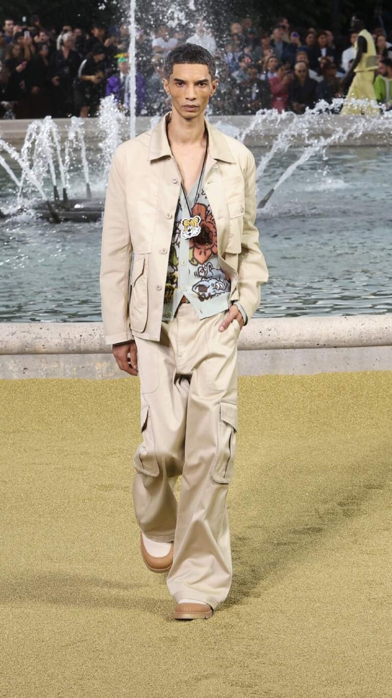 Kenzo SS25: un estudio de oriente, occidente, el pasado y el presente