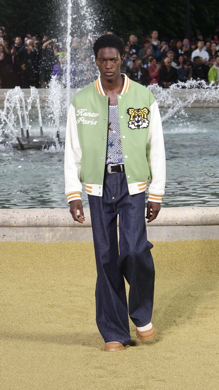 Kenzo SS25: un estudio de oriente, occidente, el pasado y el presente
