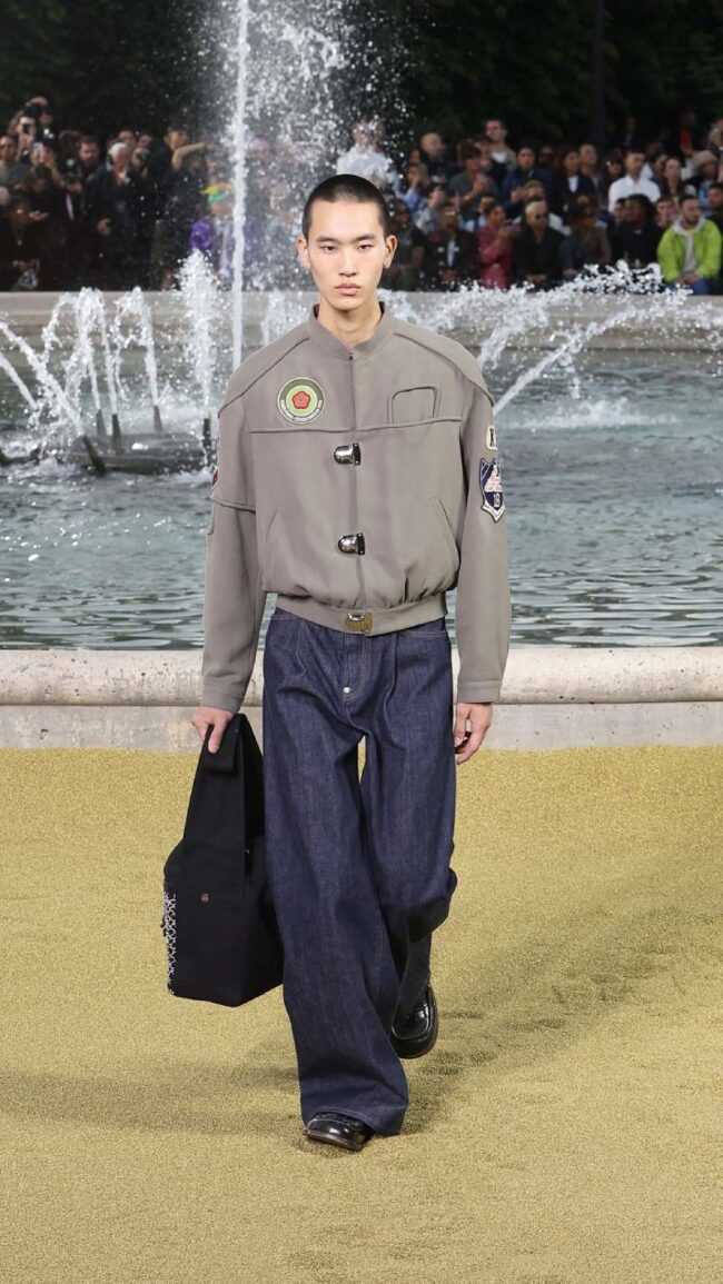 Kenzo SS25: un estudio de oriente, occidente, el pasado y el presente