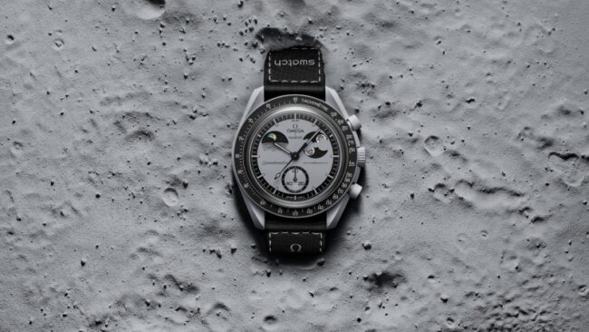 MoonSwatch Mission to Earthphase: el primer reloj con fase terrestre