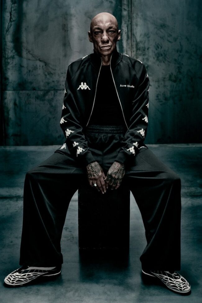 Kappa X Acne Studios y Tricky, el rey del trip hop, un icono de los 90